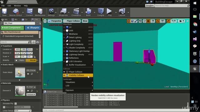 [Udemy UE4 C++] 075 Line Tracing AKA Ray-Casting