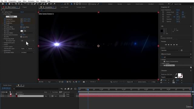 12. VC Opticle Flares Plugin Intro