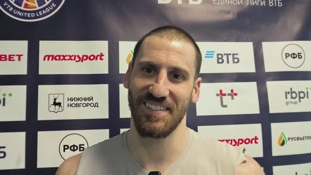 НЕМАНЯ ДЖУРИШИЧ | Интервью после игры БК Пари НН - ПБК ЦСКА