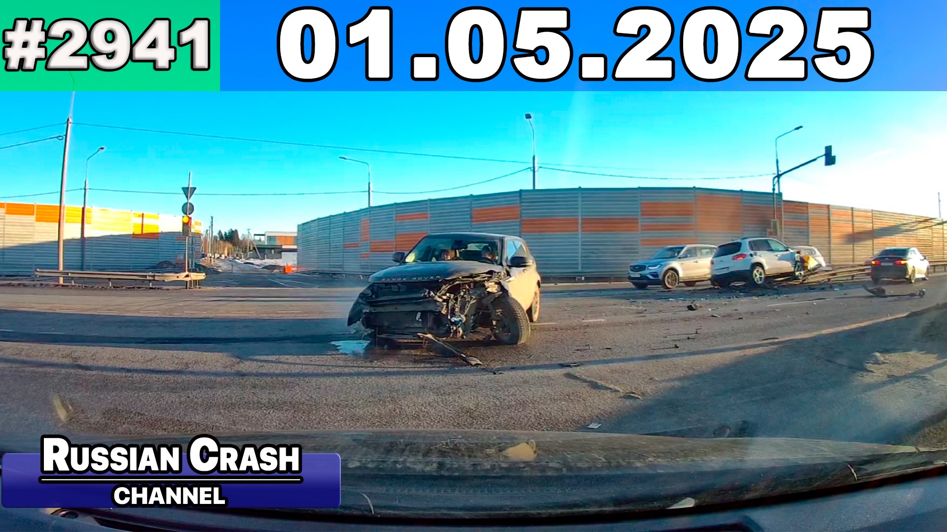 ДТП. Подборка на видеорегистратор за 01.05.2025 Май 2025