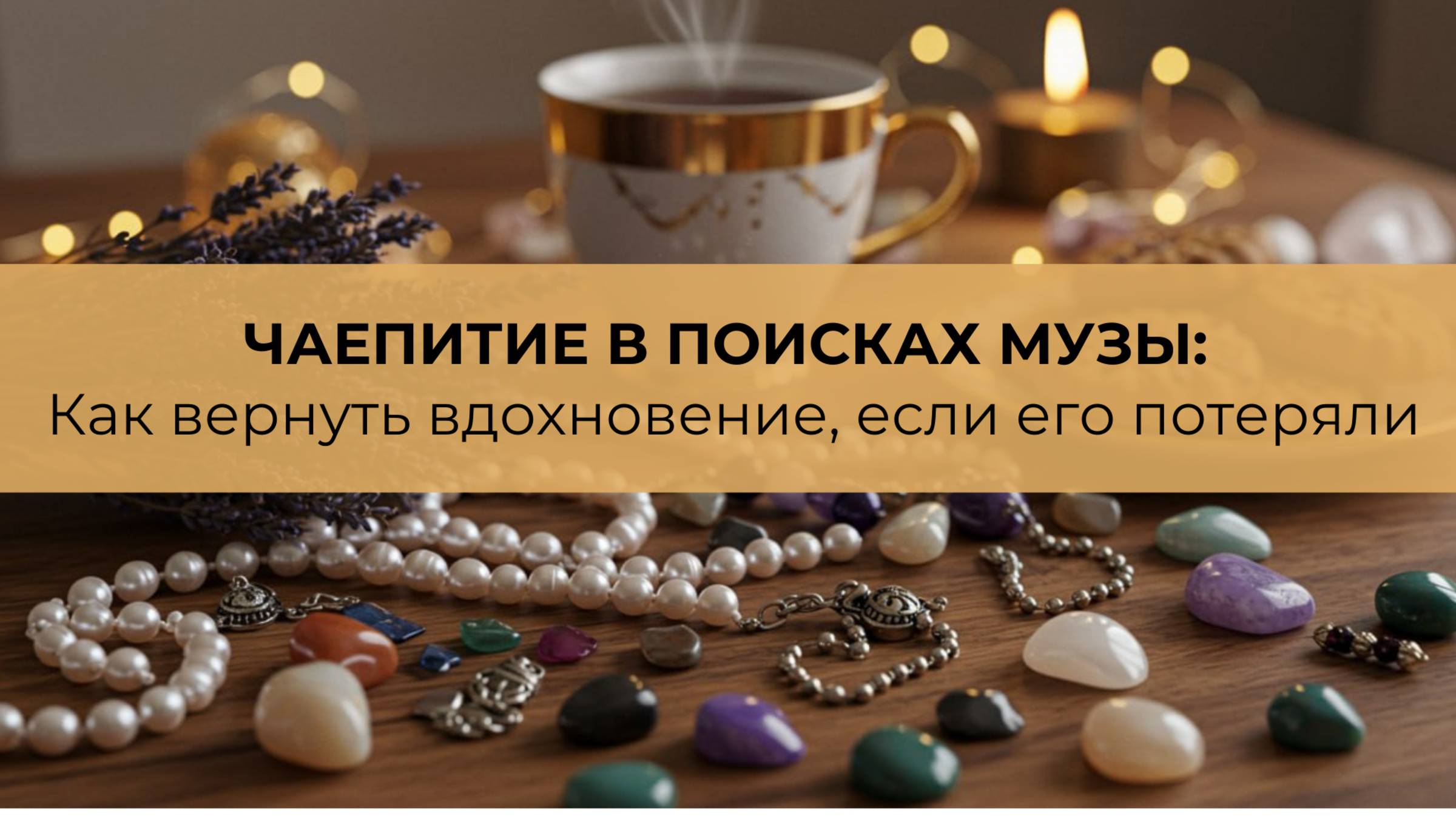 30.04.25 Чаепитие в поисках музы: Как вернуть вдохновение, если его потеряли