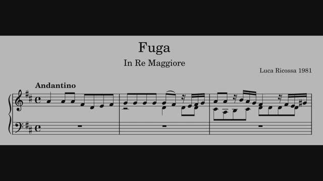 Fuga in Re Maggiore 1981