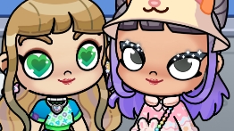 дружба в аватар world, рум тур и полиция.