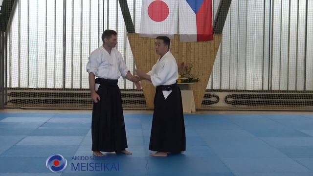 14 Aikido Ai Hanmi Kokyonage, Shishiya Sensei Pilsen Oktober 2018