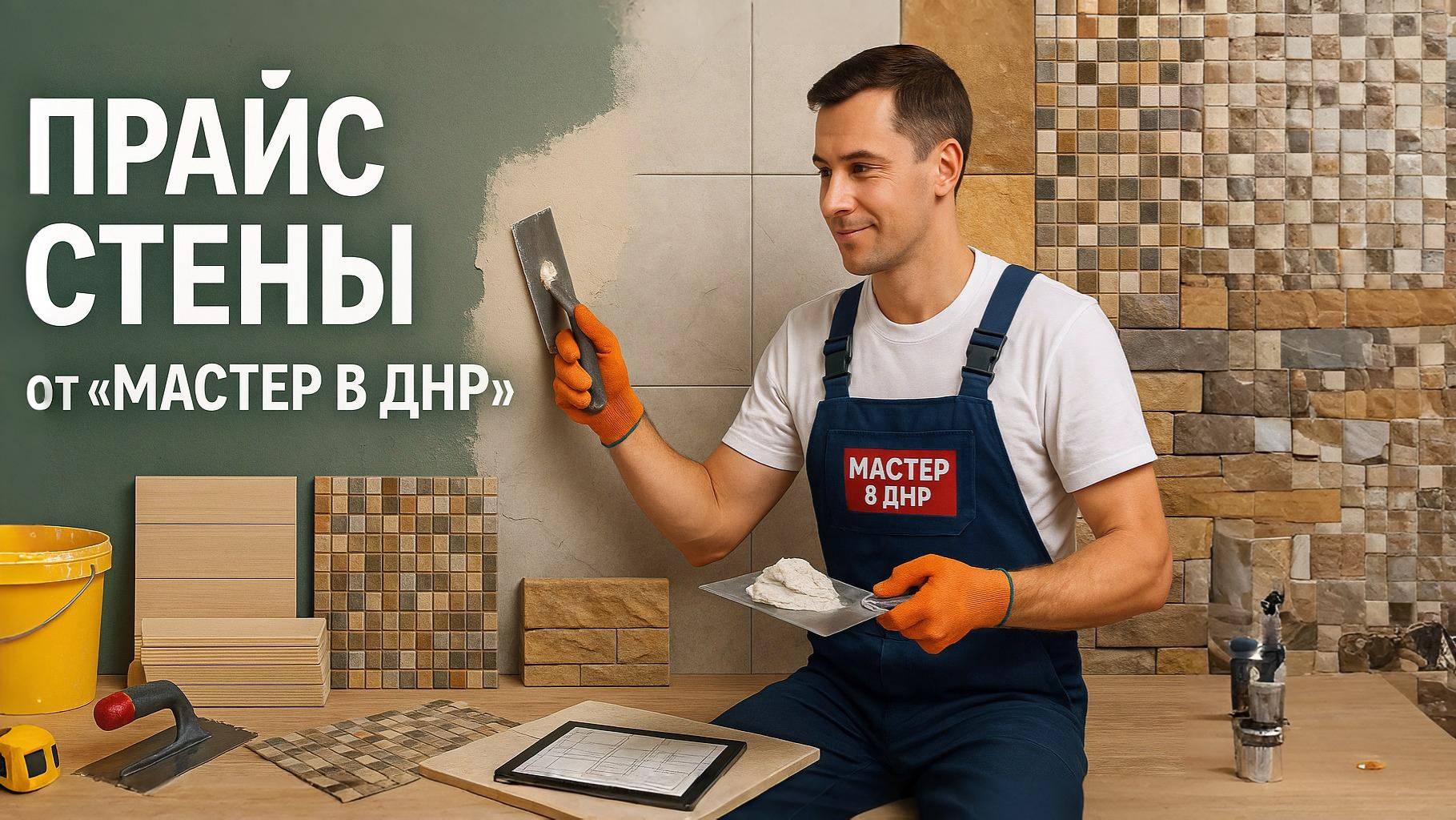 Обзор прайса "Стены" от "Мастер в ДНР"