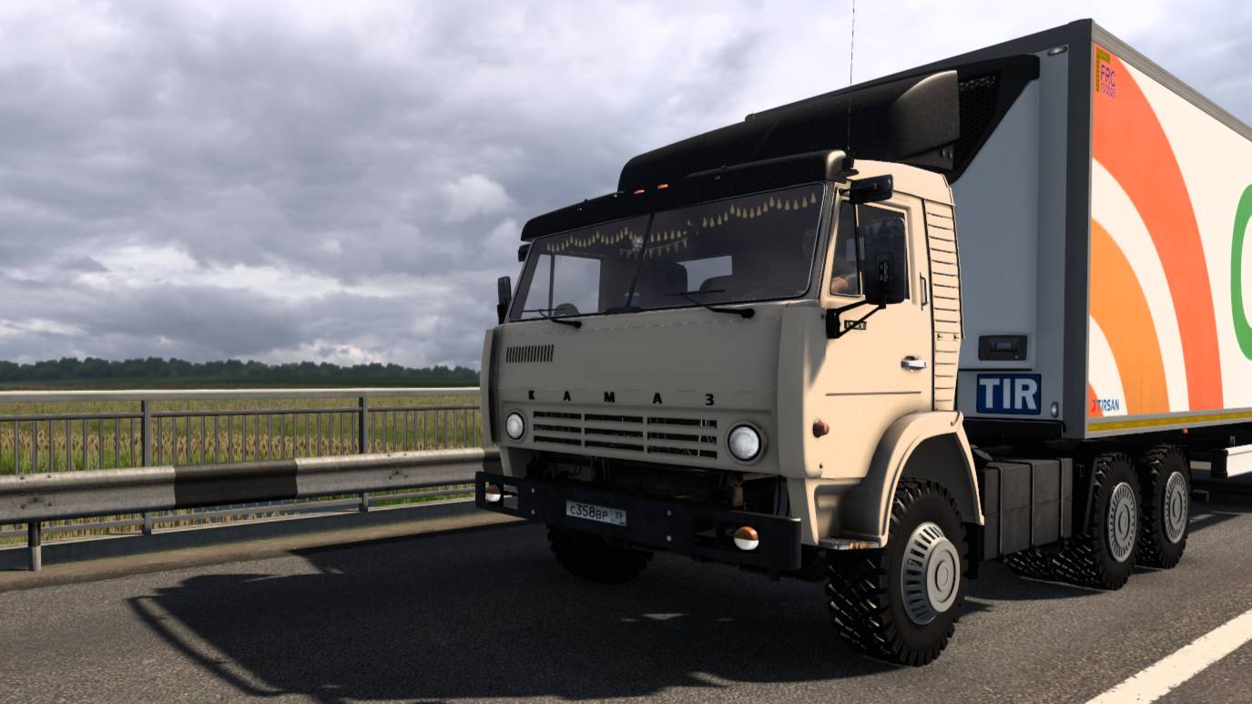 ПО РОССИИ НА КАМАЗЕ #17 |РЕЙС ВОРОНЕЖ - САРАТОВ| Euro Truck Simulator 2