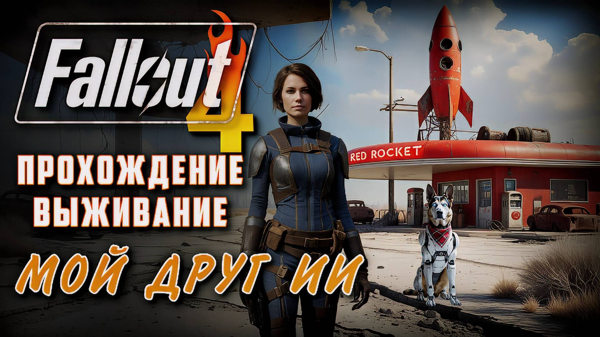 🔥 Fallout 4 Прохождение | Выживание с Искусственным Интеллектом | Русская озвучка
