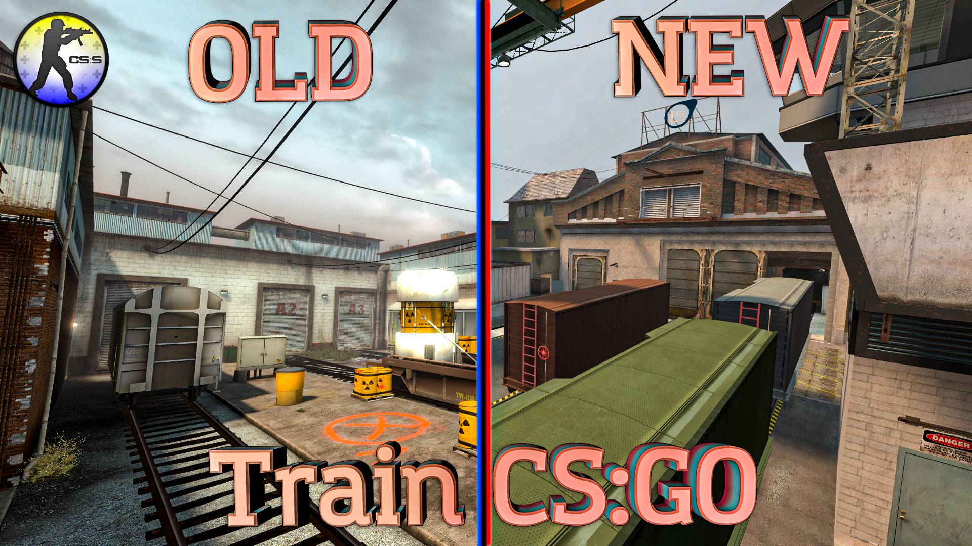 de_train_csgo (OLD/NEW) (Train for CS:GO) for CS:S (v92/v34)