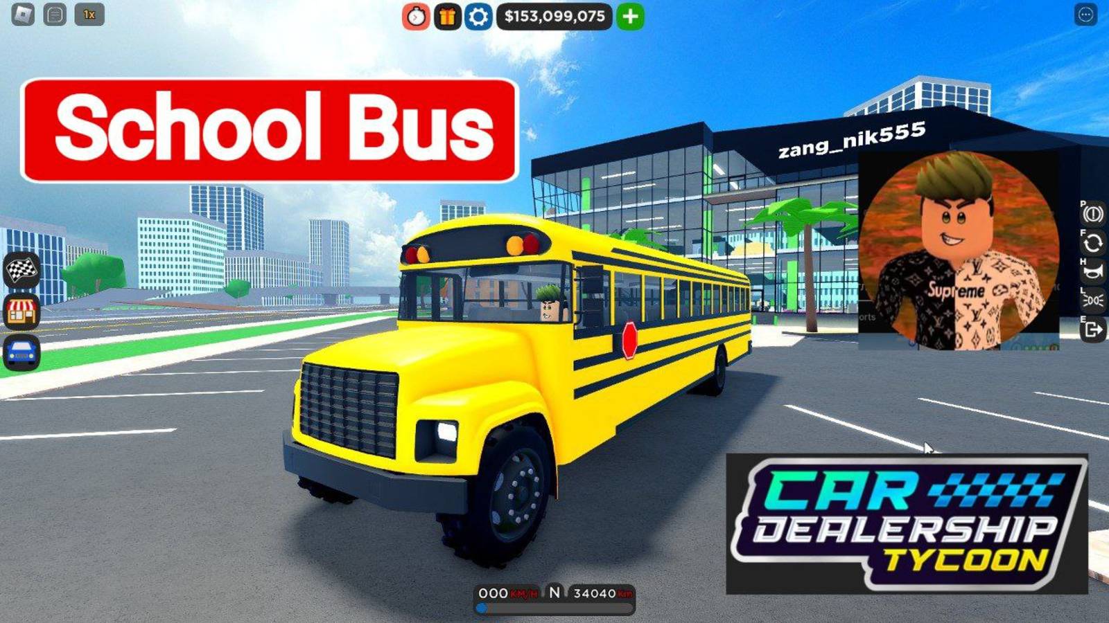 School Bus for 250,000 $ + Turbo and Race CDT Test Обзор на Автобус в КДТ Car Dealership Tycoon!
