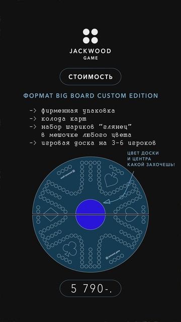 Big board custom edition Jackwood Game