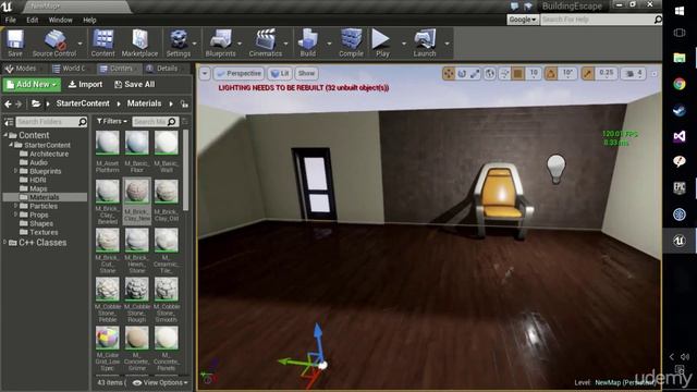 [Udemy UE4 C++] 064 Applying Materials