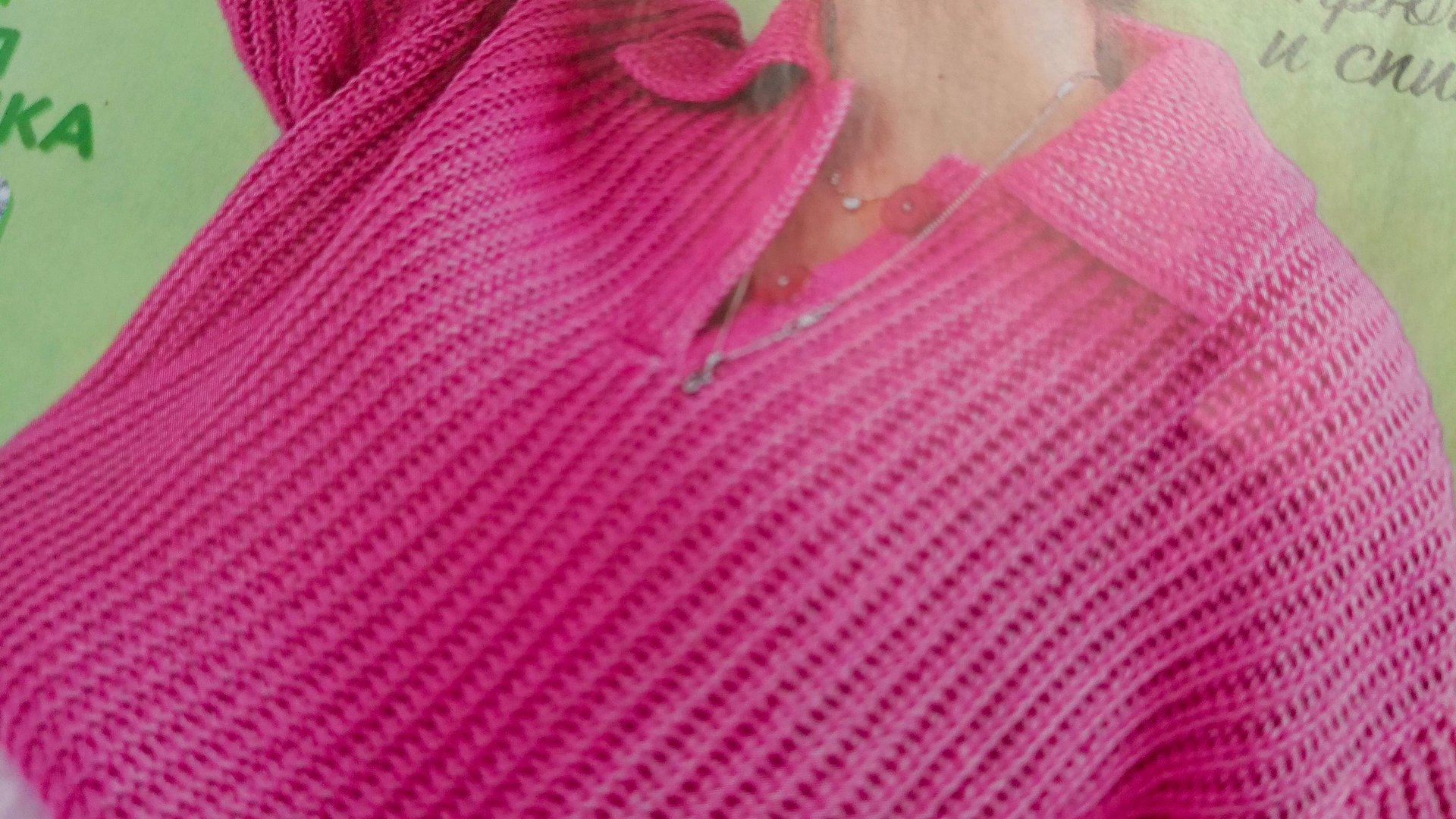 Весна на крючке . Обзор журнала по вязанию .