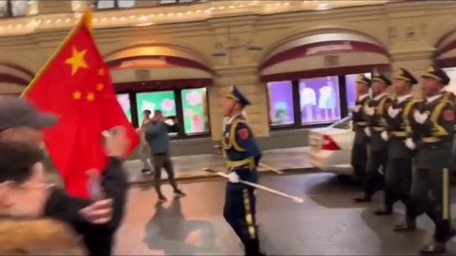 НОАК на репетиции Парада Победы в Москве