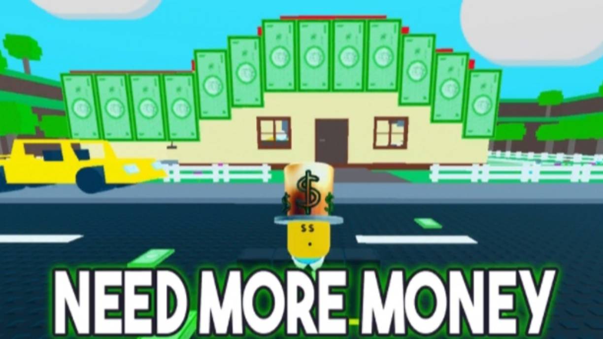 ИГРАЕМ В НУЖНО БОЛЬШЕ ДЕНЕГ! В РОБЛОКС!