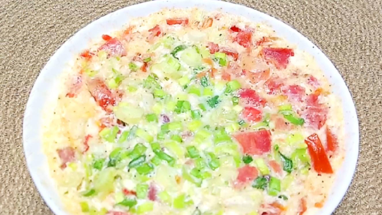 ОМЛЕТ в микроволновке ЗА НЕСКОЛЬКО МИНУТ!!! Вкусно и быстро!