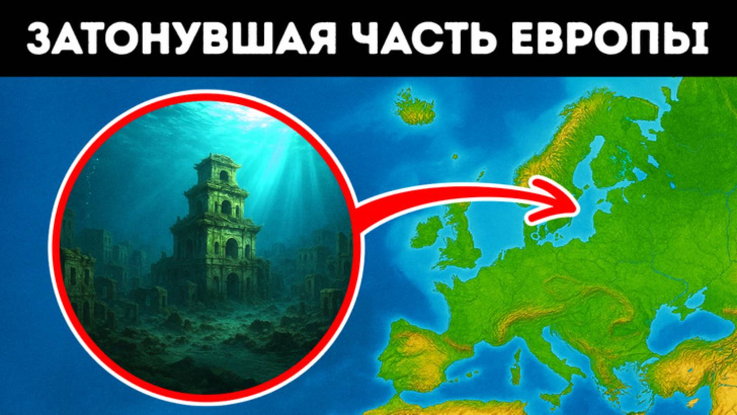 Ученые обнаружили под водой затерянную мегаструктуру