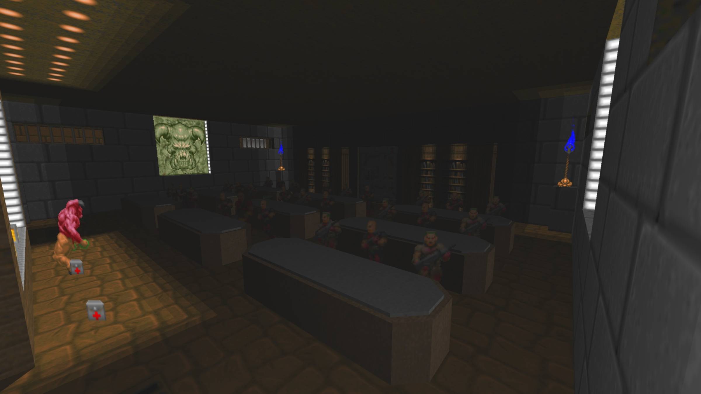 Map09: The School - Whispers of Satan [Все секреты]