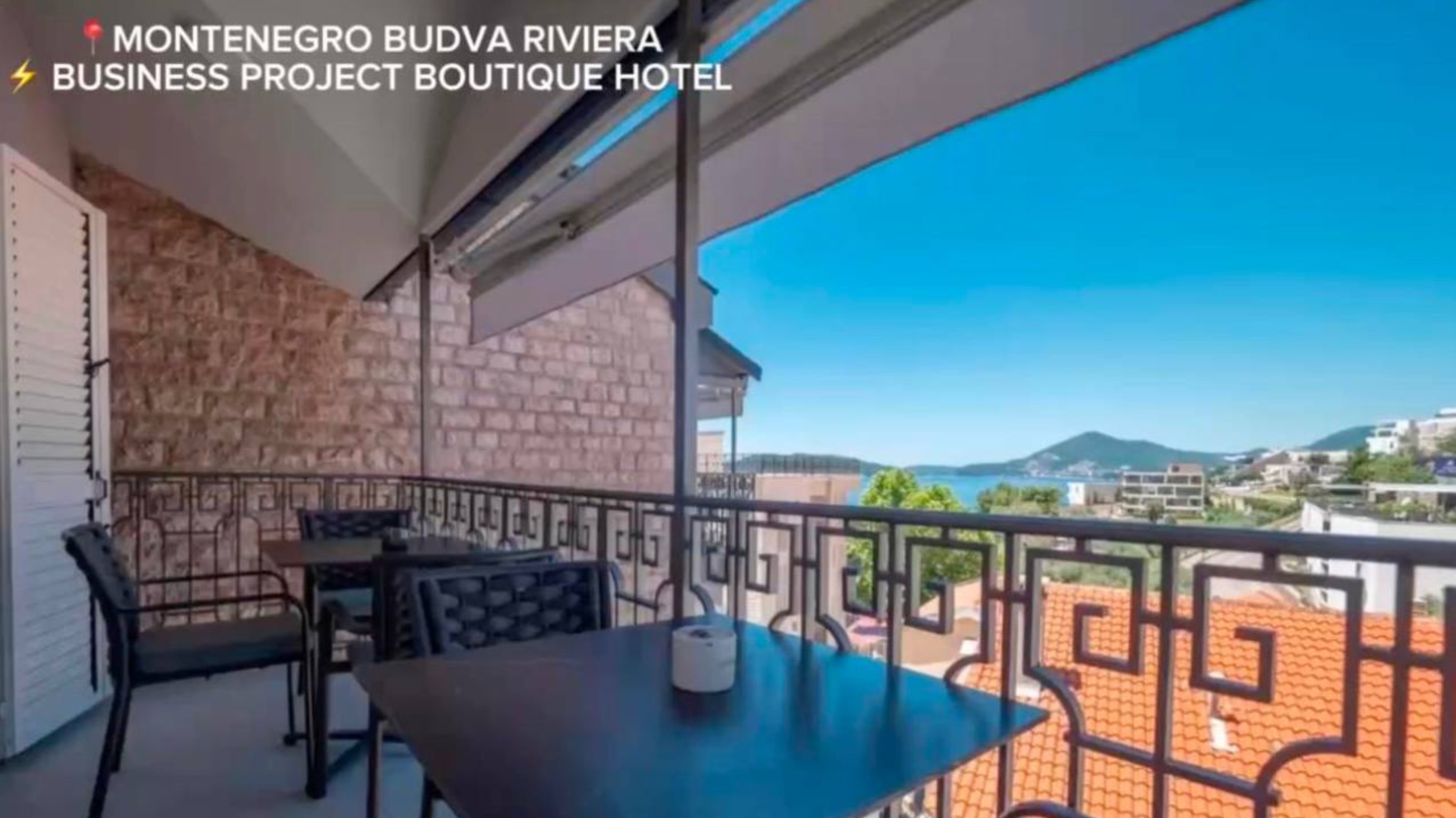 УСПЕШНО ДЕЙСТВУЮЩИЙ БИЗНЕС: БУТИК-ОТЕЛЬ В СТА ПЯТИДЕСЯТИ МЕТРАХ ОТ ПЛЯЖА I БИЗНЕС В ЧЕРНОГОРИИ I