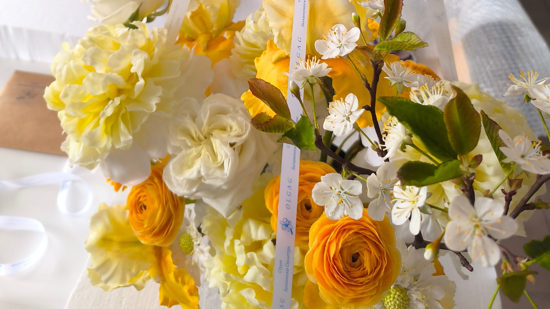 Ботаническая скульптура из холодного фарфор ( мои работы ) Мурзилкина Ольга