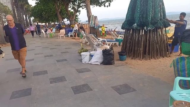 Тайланд 2025. Паттайя. Закат. Красивый пляж