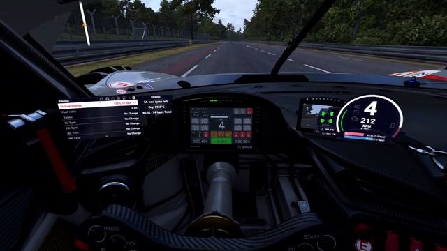 LMU Race | VR Practice mode | Ferrari 296 LMGT3 | Track Le Mans | 02.05.2025