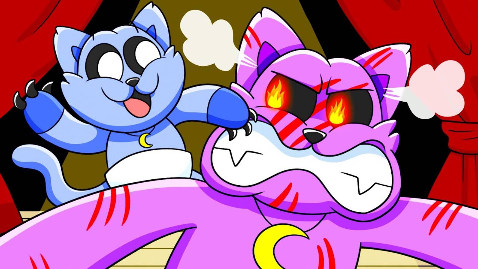 CatNap Стал очень злым, Анимация Мультик