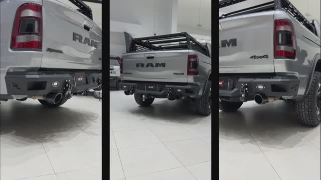 Бампер силовой задний BMS PRO-Line для Додж Рам 1500 2019-2024