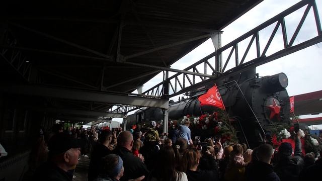 Прибытие Поезда Победы в Черняховск