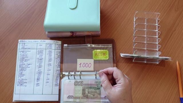 Распределение по конвертам семейного бюджета. 💰💰💰