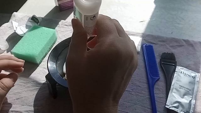 Окрашиваю волосы дома