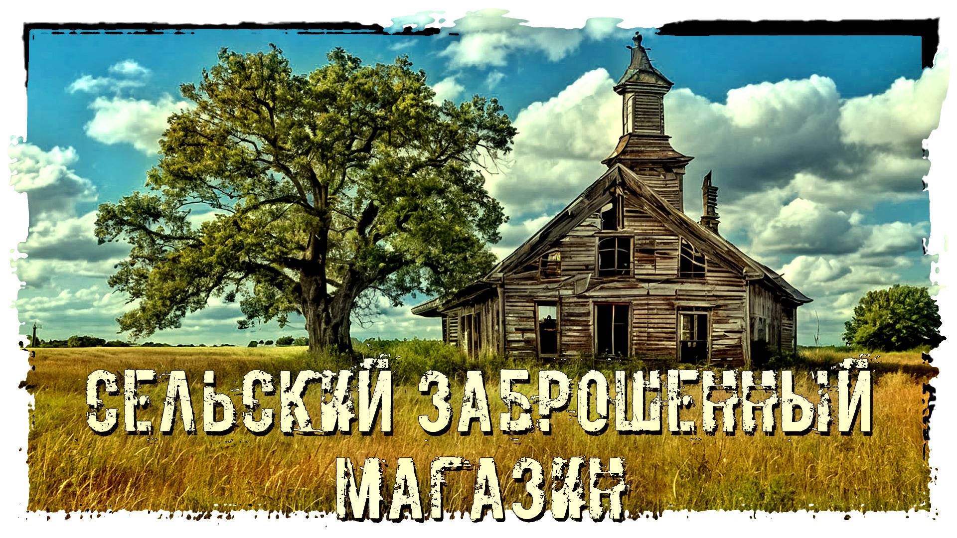 АУДИО РАССКАЗ "СЕЛЬСКИЙ ЗАБРОШЕННЫЙ МАГАЗИН"