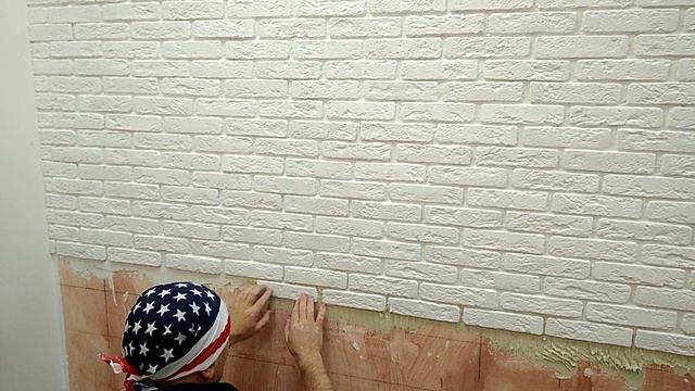 Приклеивание кирпичиков VID_20180424_142305