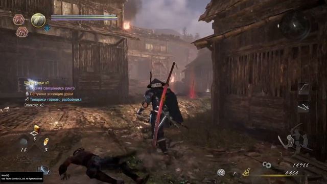 Прохождение игры Nioh 2 #4 Печенью чую клюнула рыбка (без комментариев)