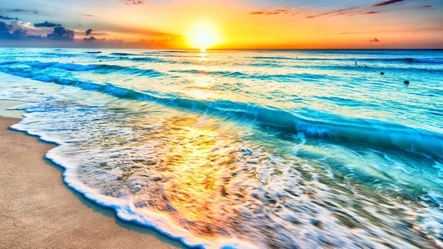 АСМР Слушать шум волн, звуки воды и моря, пение чаек и классическую музыку/ Музыка для сна, расслабл