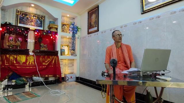 ПУТЬ К ВЫСШЕМУ БЛАЖЕНСТВУ, (ч. 36, Изучаем послание Бхактисиддханты), Шривас Пандит Дас, 30.04.2025