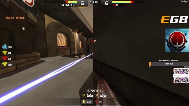 SV vs spart1e 250FPS Season 2 Qualification #1