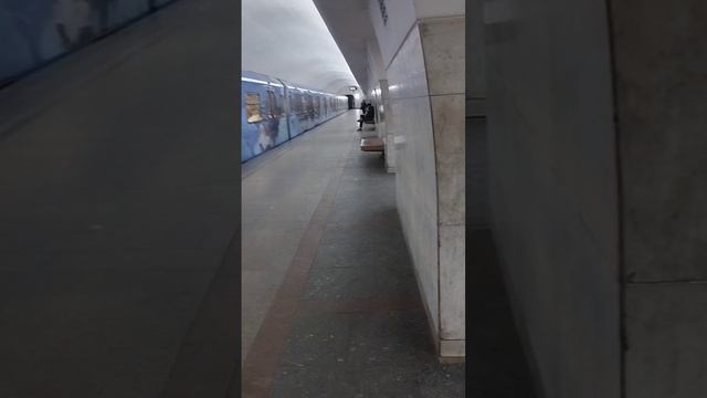 Две Оки на станции Октябрьская (КРЛ) (🎥: Абыб Шешнягоу)