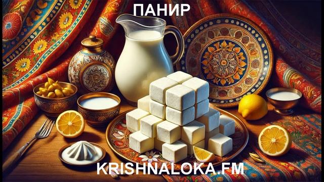 Домашний панир: рецепт ведического сыра с духовным смыслом