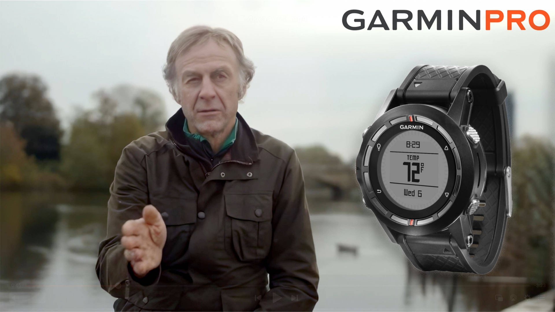 Ранульф Файнс о часах Garmin Fenix