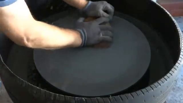 полировка поверхности камня