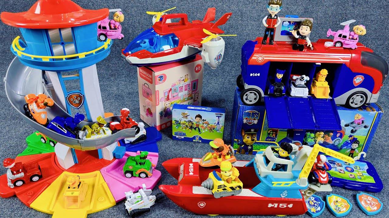 СУПЕР КОЛЛЕКЦИЯ ИГРУШЕК И МАШИНОК МУЛЬТФИЛЬМ ЩЕНЯЧИЙ ПАТРУЛЬ | Игрушки из мультика Щенячий Патруль