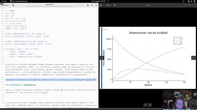 отчет лаб6 матмод Ганина ТС
