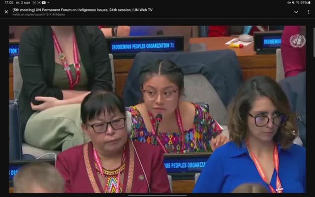 Мелисса Ча, Гватемала. Сильное коллективное обращение. 23 апреля.