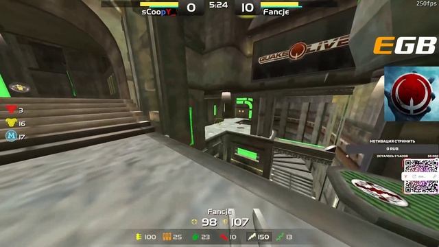 250FPS Season 2 Qualification #2 scoopy vs fanjce
