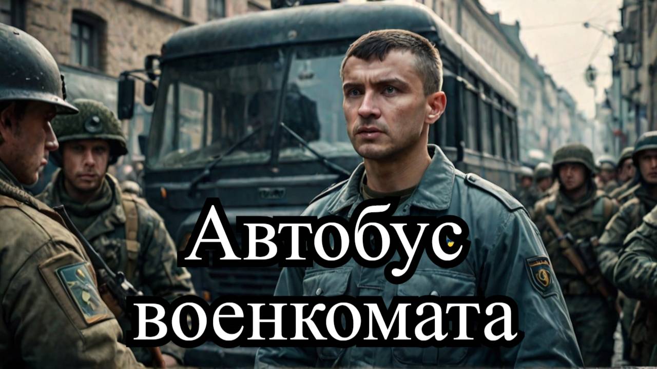 Украинец с битой освободил мобилизованных из автобуса военкомата