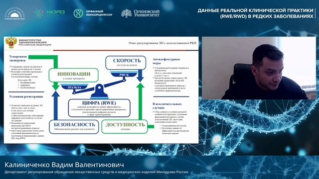 Калиниченко Вадим Валентинович Данные РКП в едких заболеваниях Вебинар орфанного консорциума СНГ