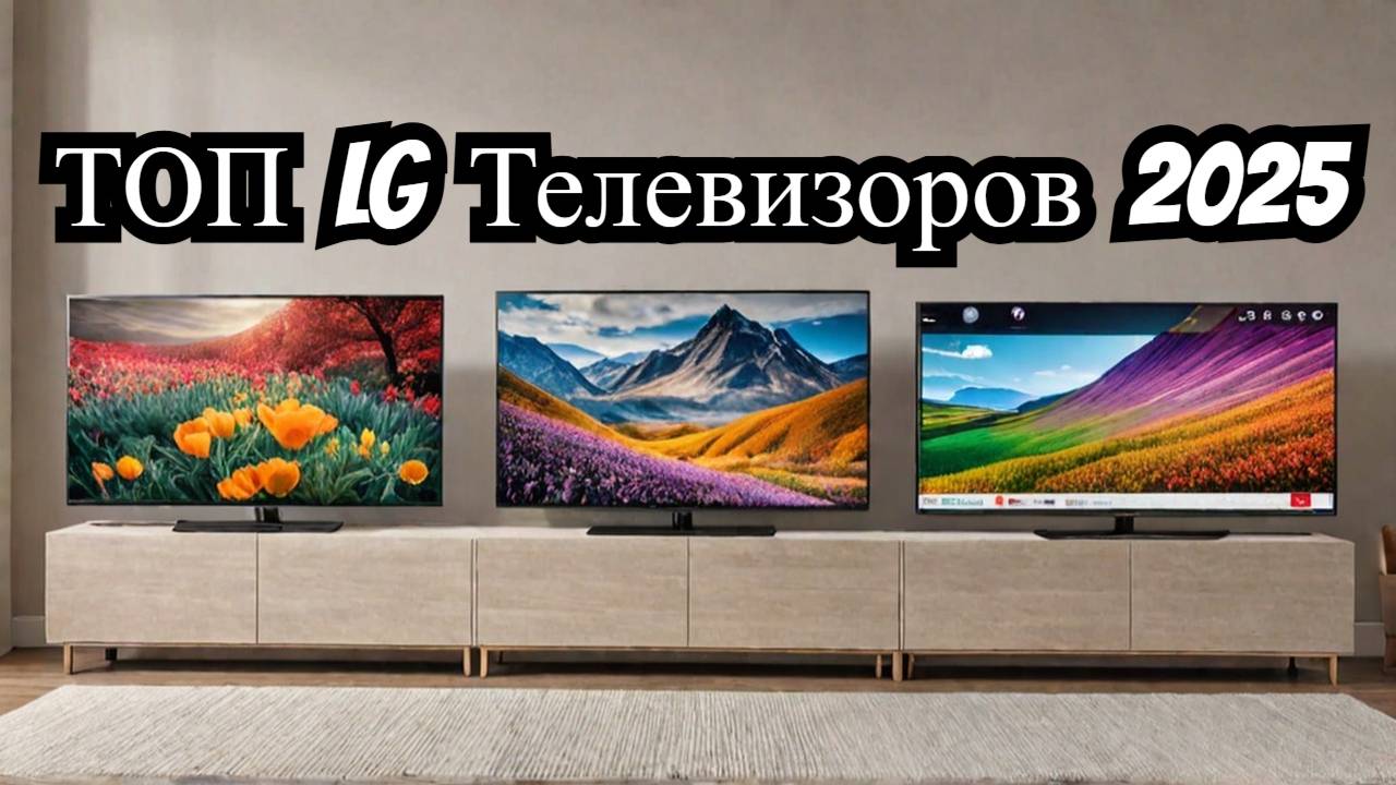 Лучшие телевизоры LG 2025 года. ТОП-7 | Рейтинг хороших телевизоров по цене-качеству - какой выбрать