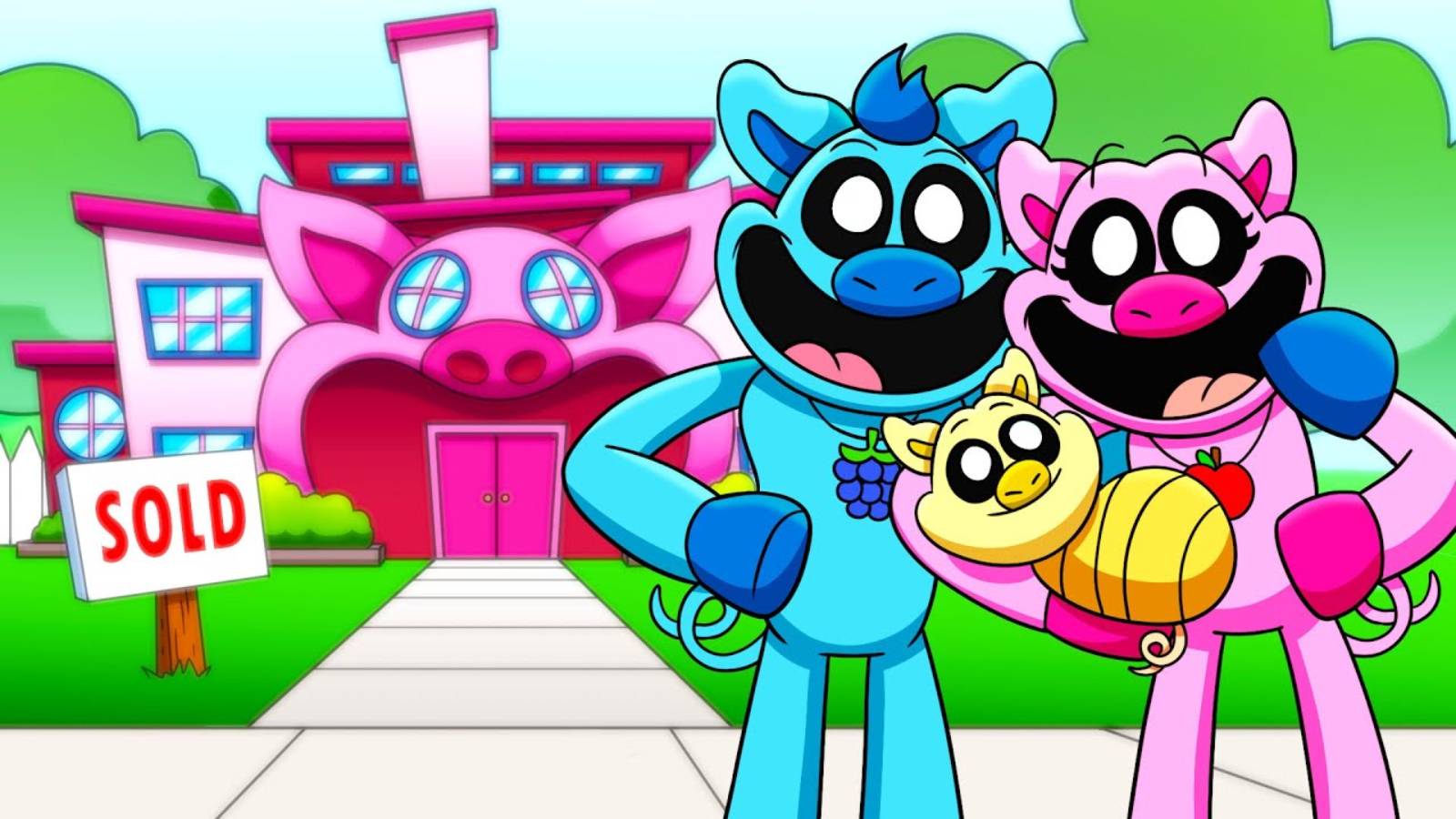 Свинка-капризулька купила себе новый дом Мультик Анимация