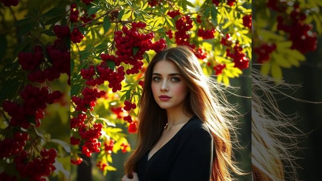 Горит от позора рябина