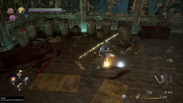 Прохождение игры Nioh 2 #8 Два боя ястреб и бык (без комментариев)